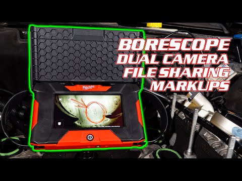 Milwaukee M12 Auto Shop Borescope with WiFi File Sharing Review [3151-21]