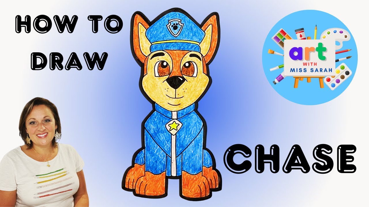 How to Draw Chase - YouTube