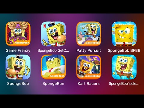 Spongebob's Game Frenzy,Patty Pursuit,Battle for Bikini Bottom Rehydrated,Spongebob Krusty Cook-Off