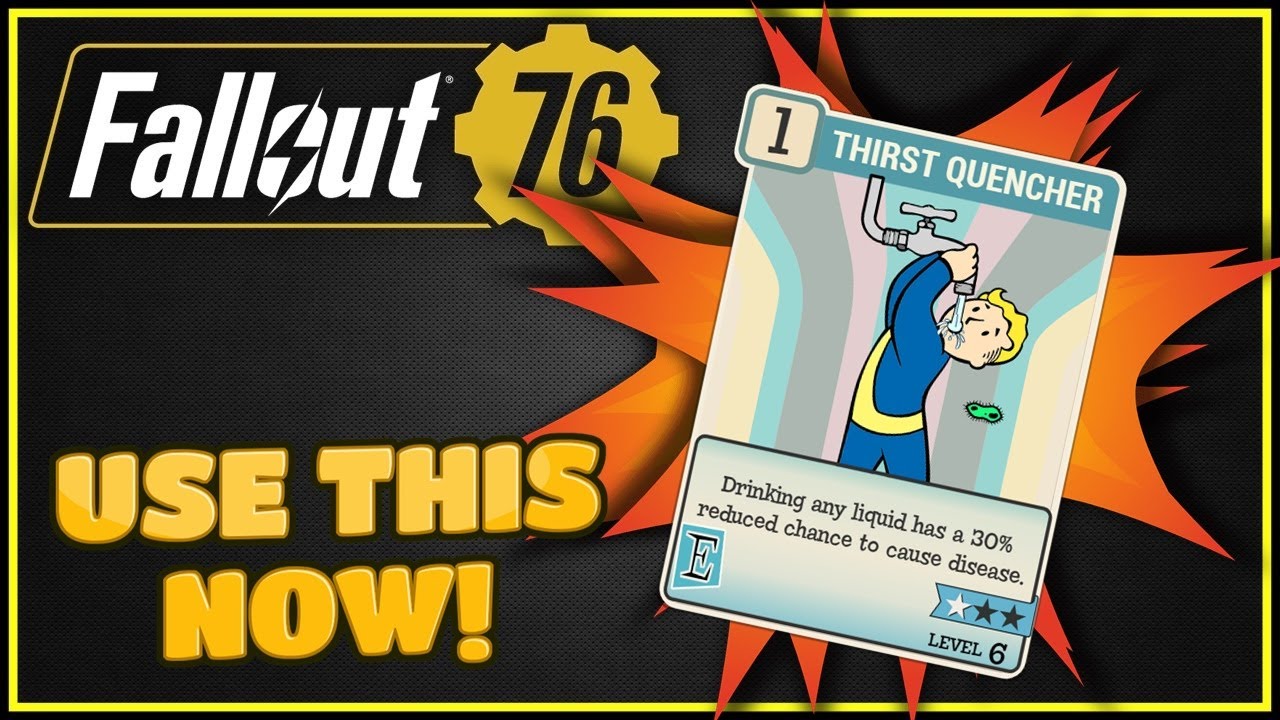 New Must Have Perk Card - Fallout 76 - YouTube