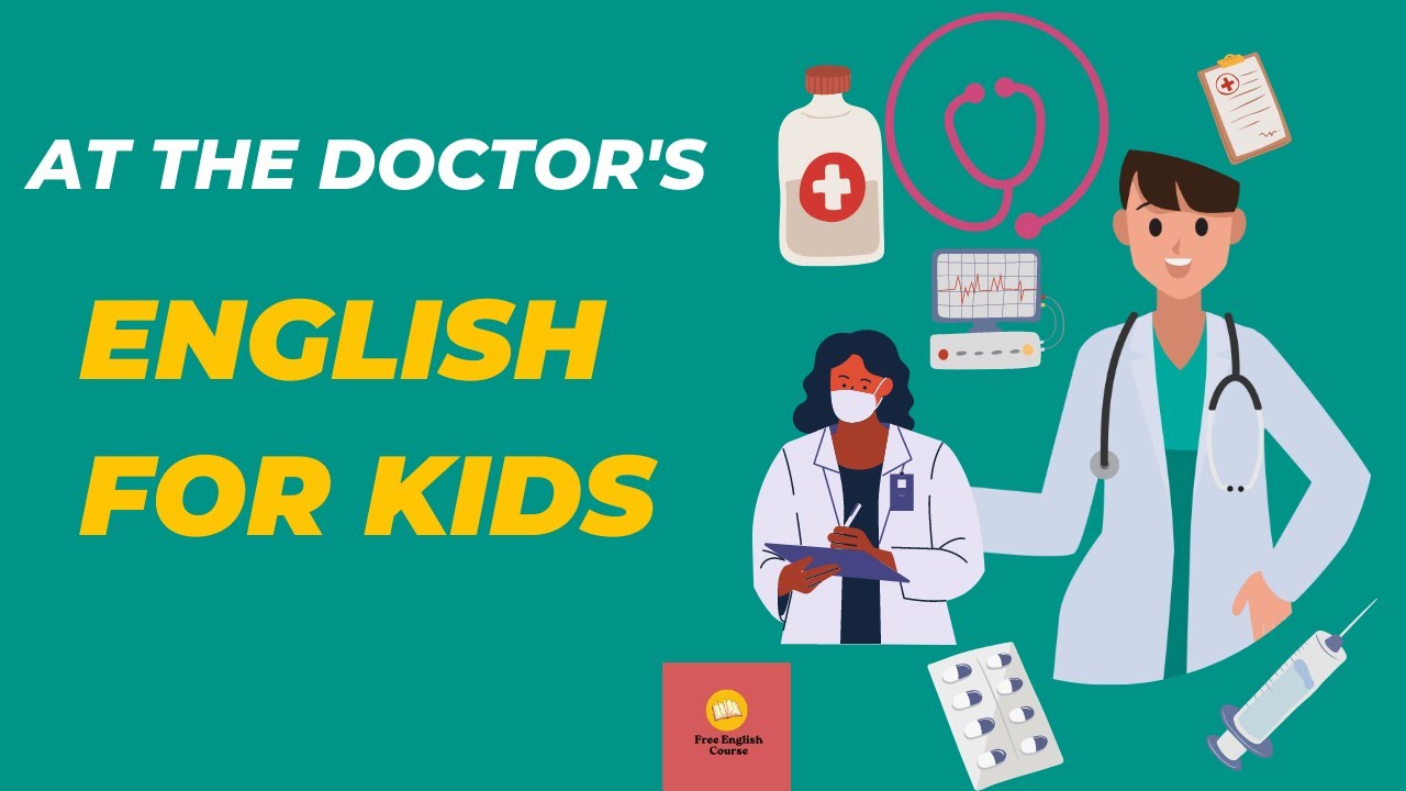 Health problems, At the doctor's , English for Kids. - YouTube
