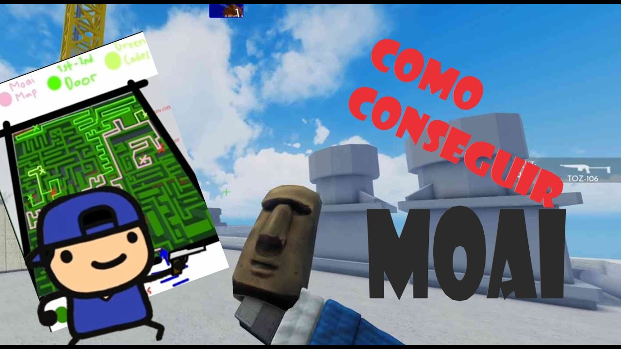 Como Conseguir El MOAI😱(Arsenal Roblox) - YouTube