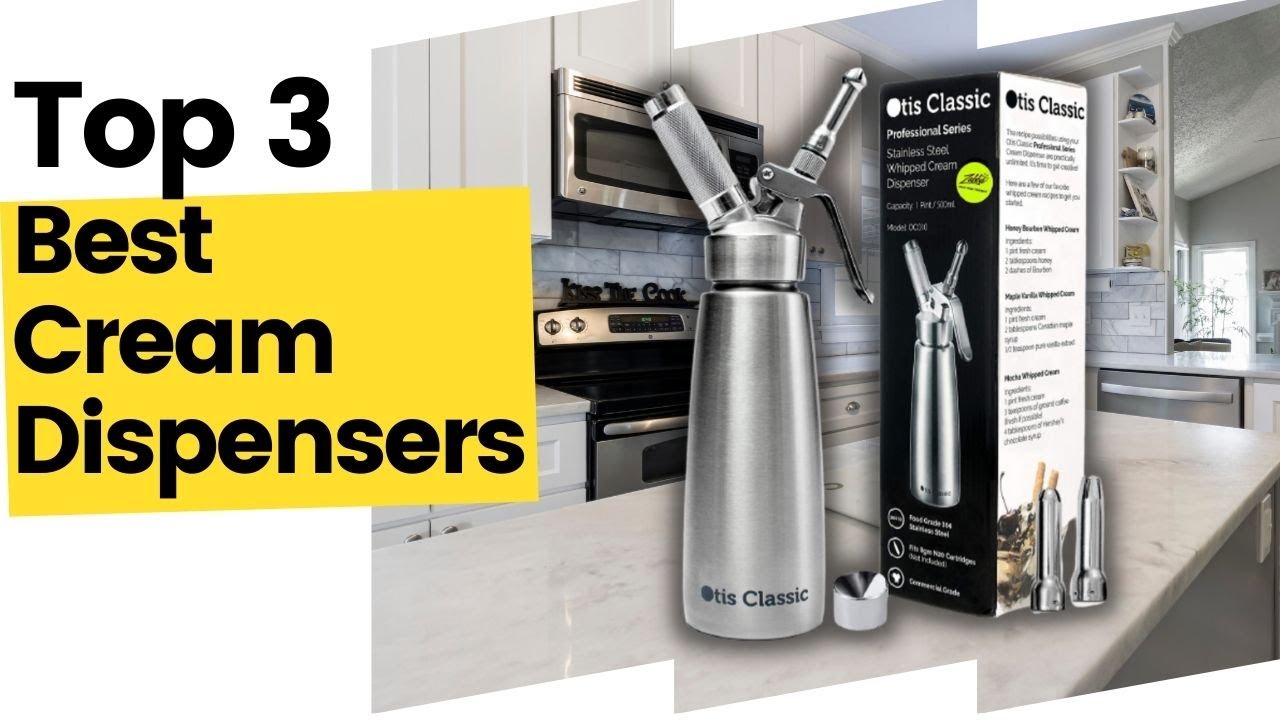 Top 3 Best Cream Dispensers To Buy in 2023 - YouTube
