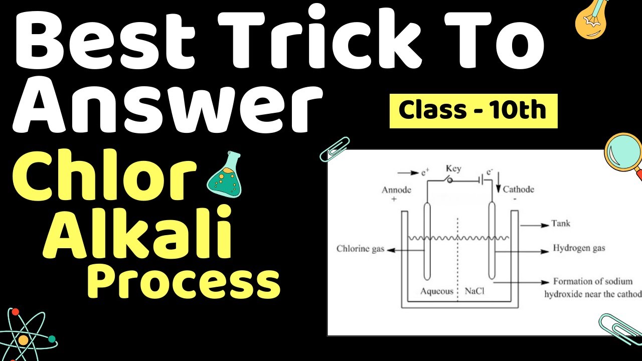 Easy Way to Answer Chlor-Alkali Process || Important Board Exam Tips ...