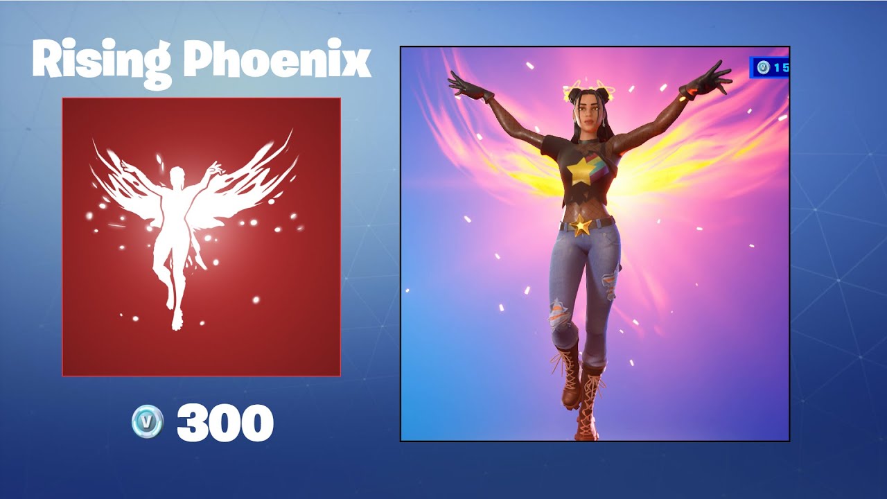 Rising Phoenix | Fortnite Emote - YouTube
