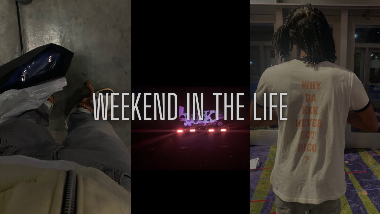 WEEKEND IN LIFE (Atl streetwear market, lucki concert) - YouTube