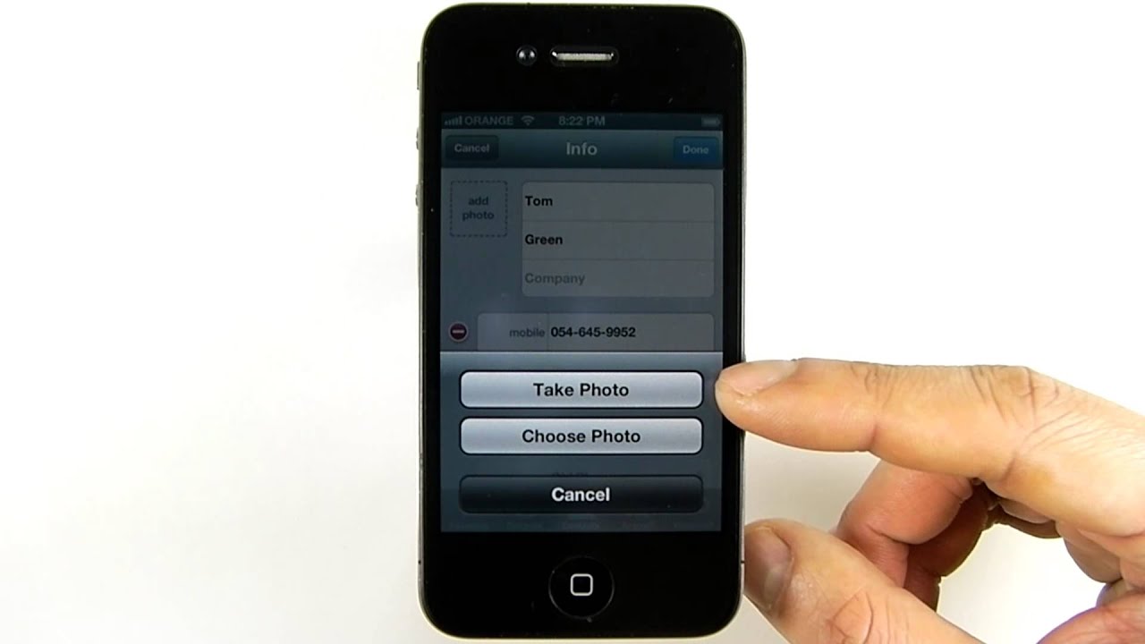 iOS 6: Assigning ringtones, photos, and vibrations to contacts - YouTube