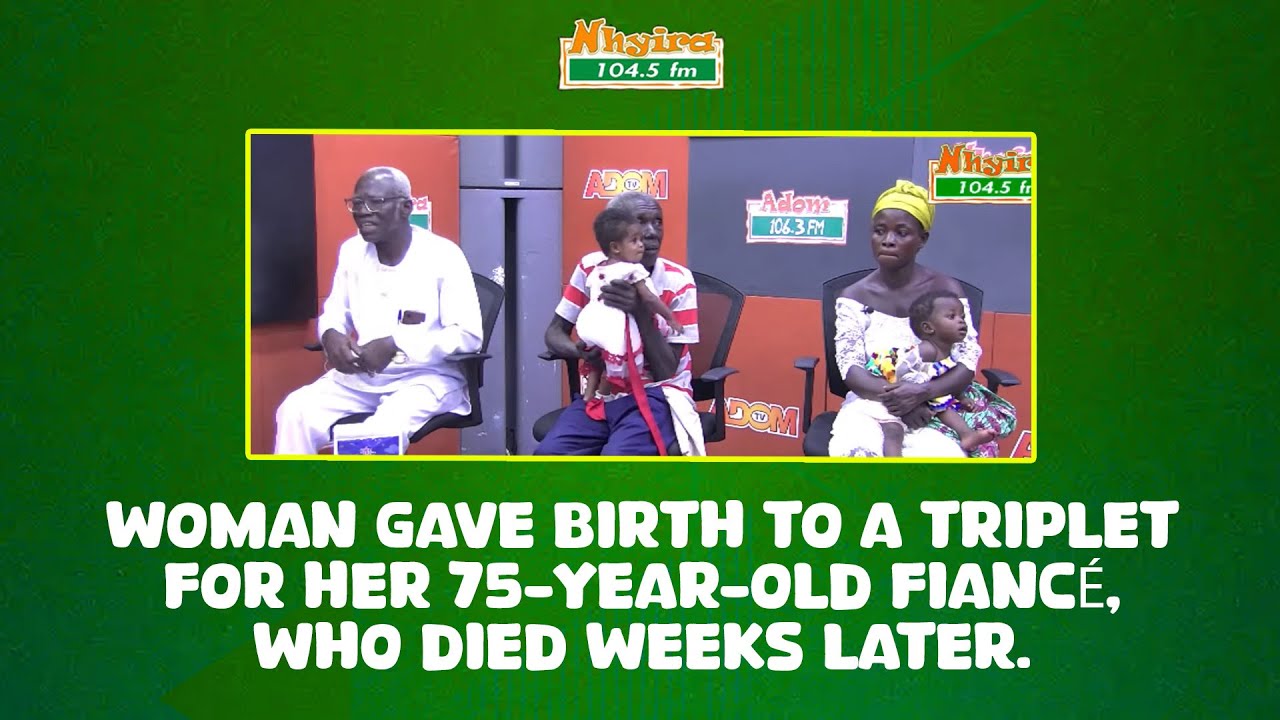 Woman gave birth to a triplet for her 75-year-old fiancé, who died ...