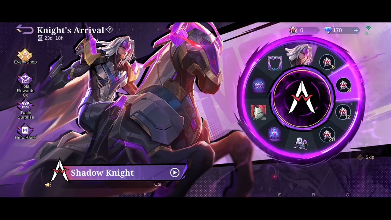 Test of Luck: Mobile Legends' Knight's Arrival Event. 11 rolls. - YouTube