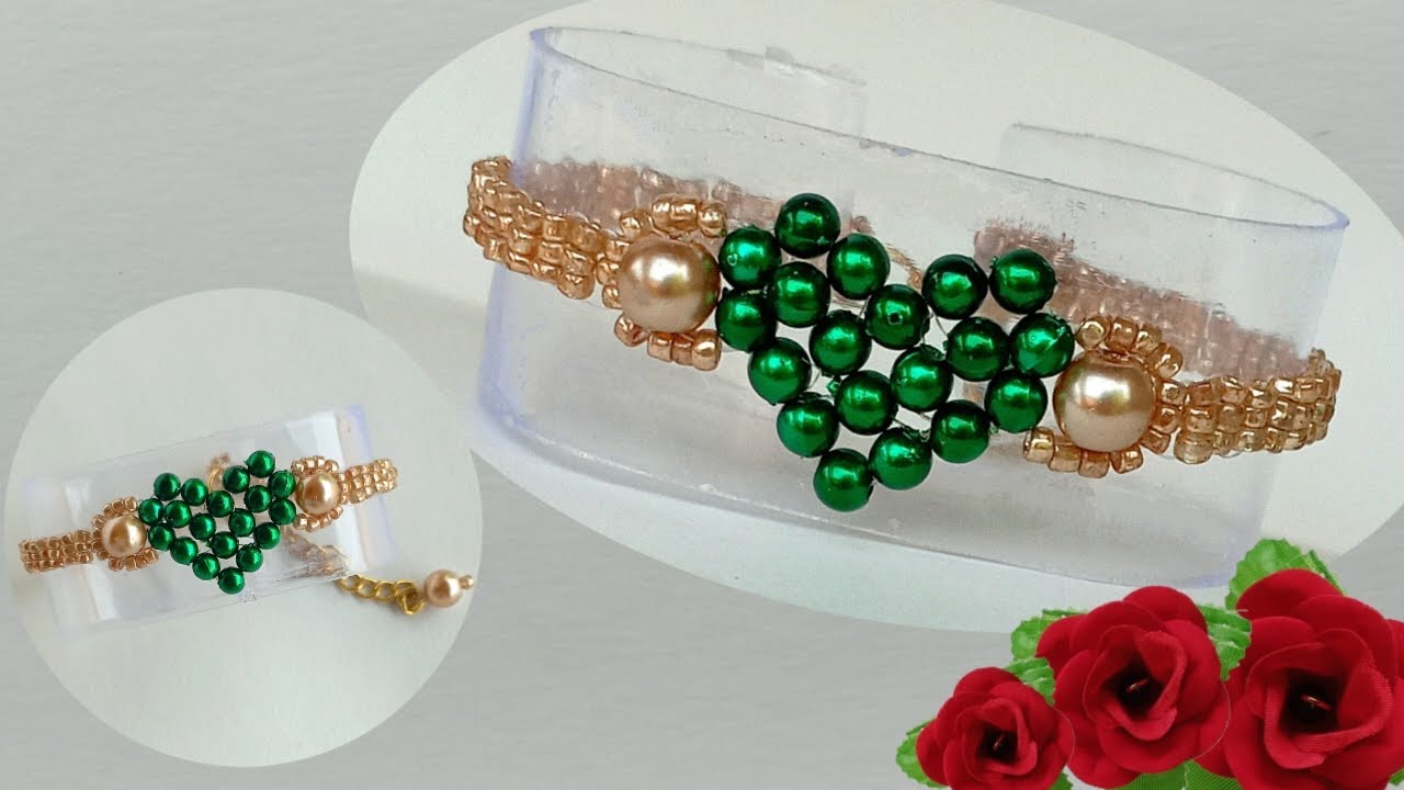 Heart shape bracelet || How to make heart shape bracelet || Heart shape ...