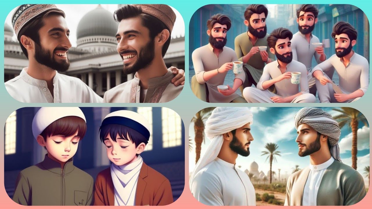Muslim brothers Islamic video 🥰💗 | muslim family brothers #youtube # ...