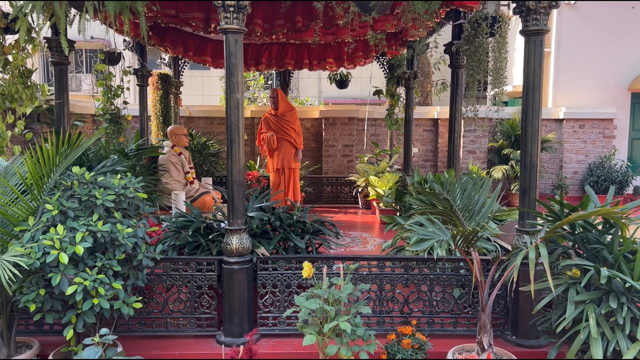 Visiting The First Gaudiya Matha At Ultadanga, West Bengal, India - YouTube