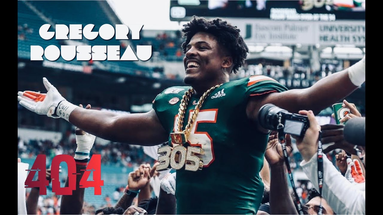 Gregory Rousseau Sophomore Highlights | Future 1st Round Pick 💰| - YouTube