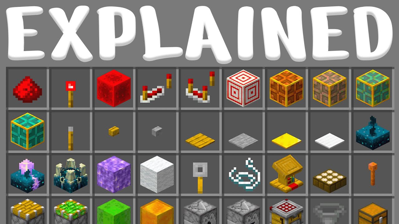 EVERY REDSTONE COMPONENT EXPLAINED - The Most In-Depth Guide There Is ...