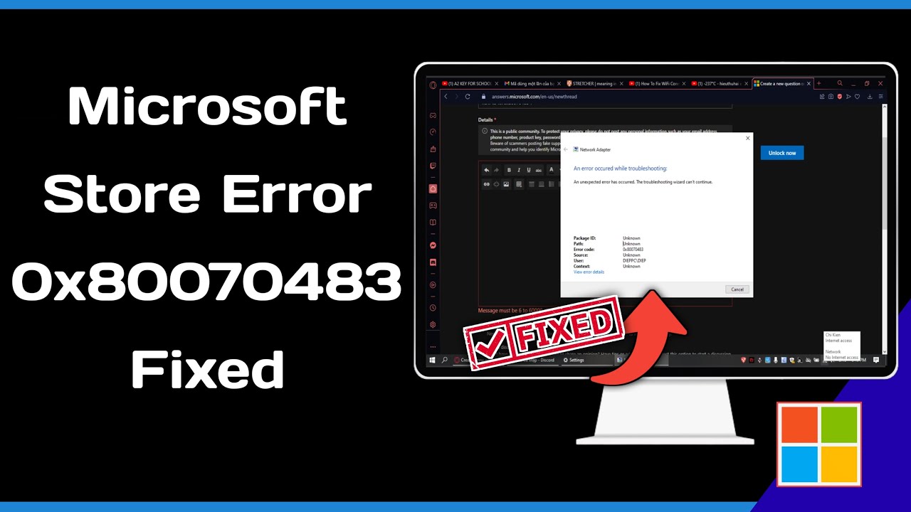 How To Fix 0x80070483 Microsoft Store Error Code in Windows 11 & 10 ...