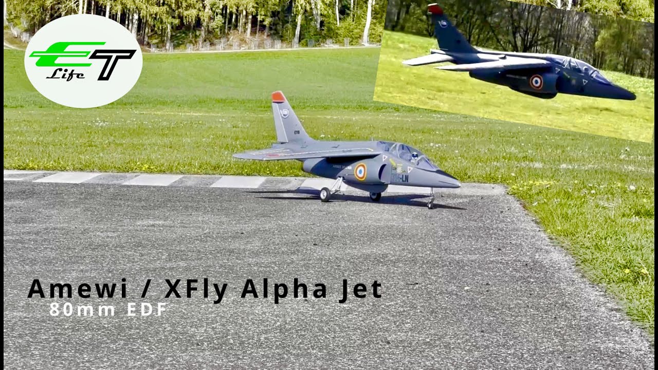 Amewi / XFly Alpha Jet 80mm in Action (Flug/Flight) RC Plane Impeller ...