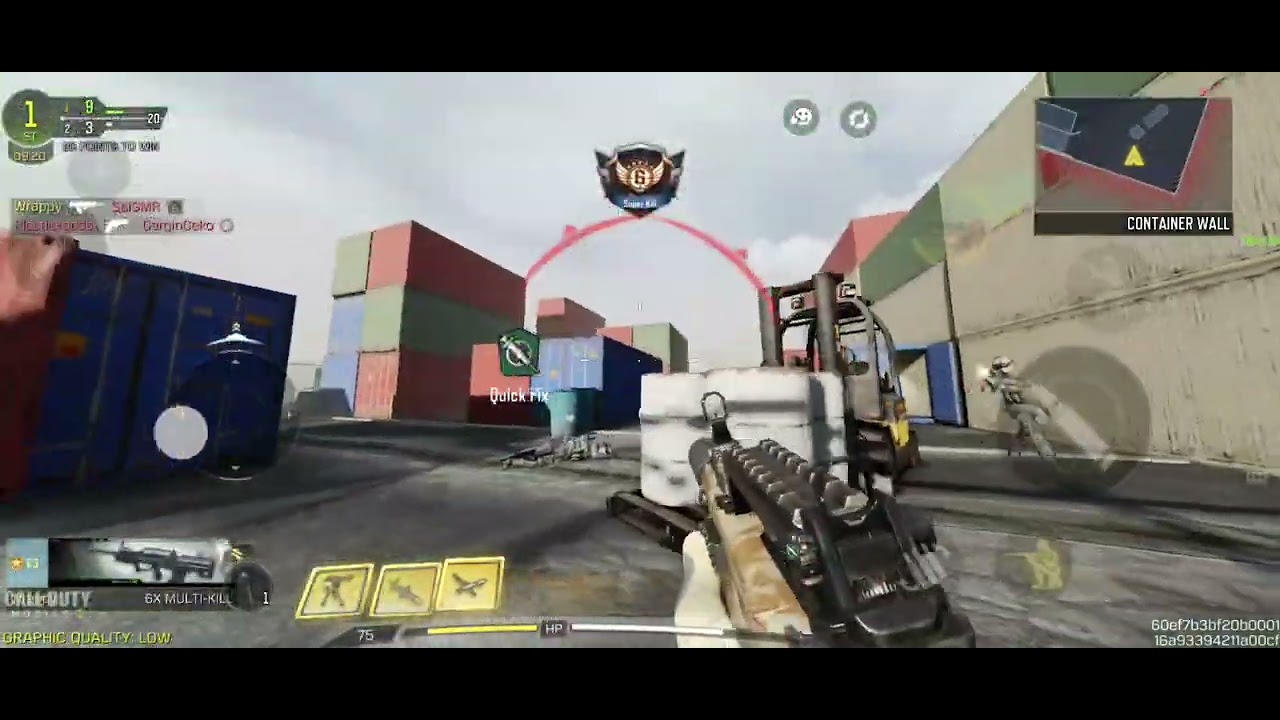 Cod Mobile warming up - YouTube