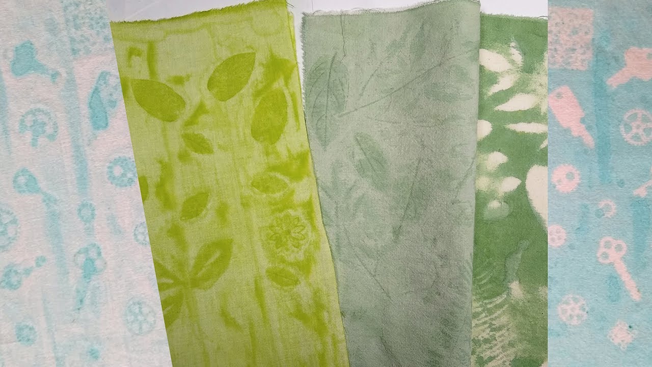 Textile Coloring part 3 - Undercover - YouTube