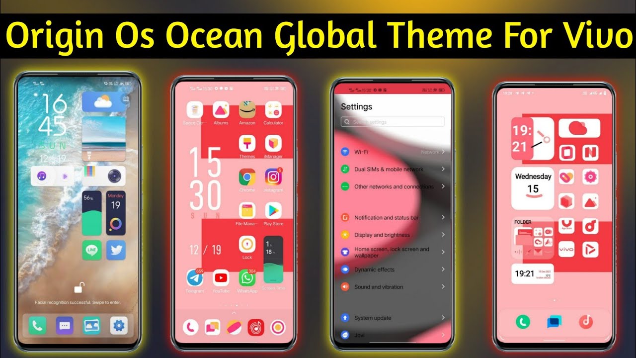 origin os ocean theme for vivo | origin os ocean global theme download ...