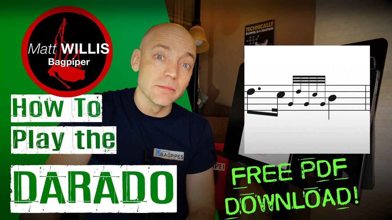 How to Play the Darado (4K) | Highland Bagpipe Technique - YouTube