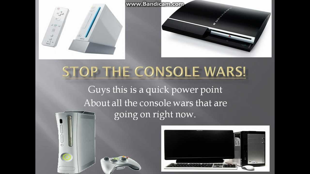 Stop the console wars! - YouTube