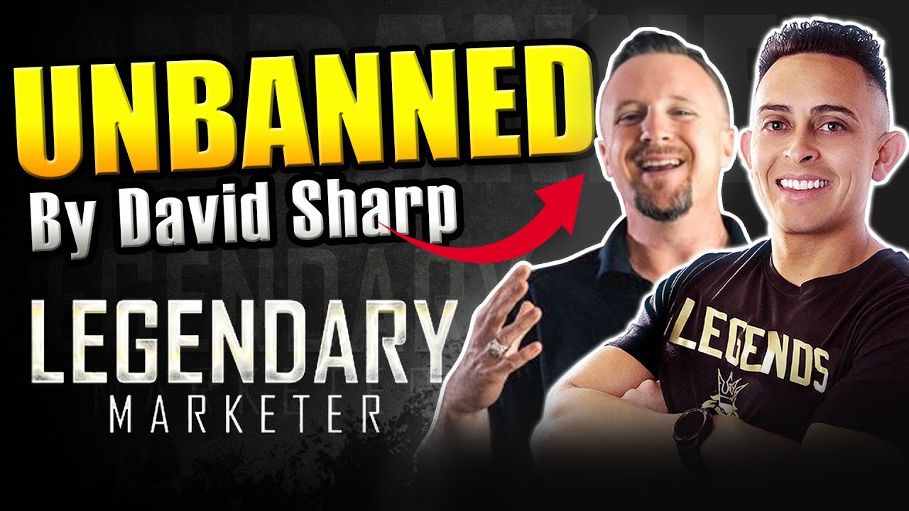 REACTIVATED as a Legendary Marketer Affiliate - David Sharp Talking ...