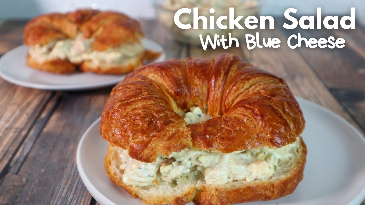 Chicken Salad with Blue Cheese - YouTube