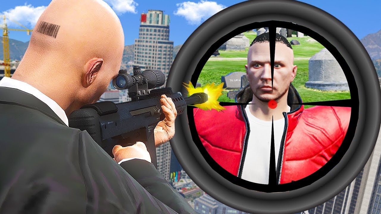 ÜBERLEBE 24 STUNDEN den HITMAN in GTA 5 RP! - YouTube