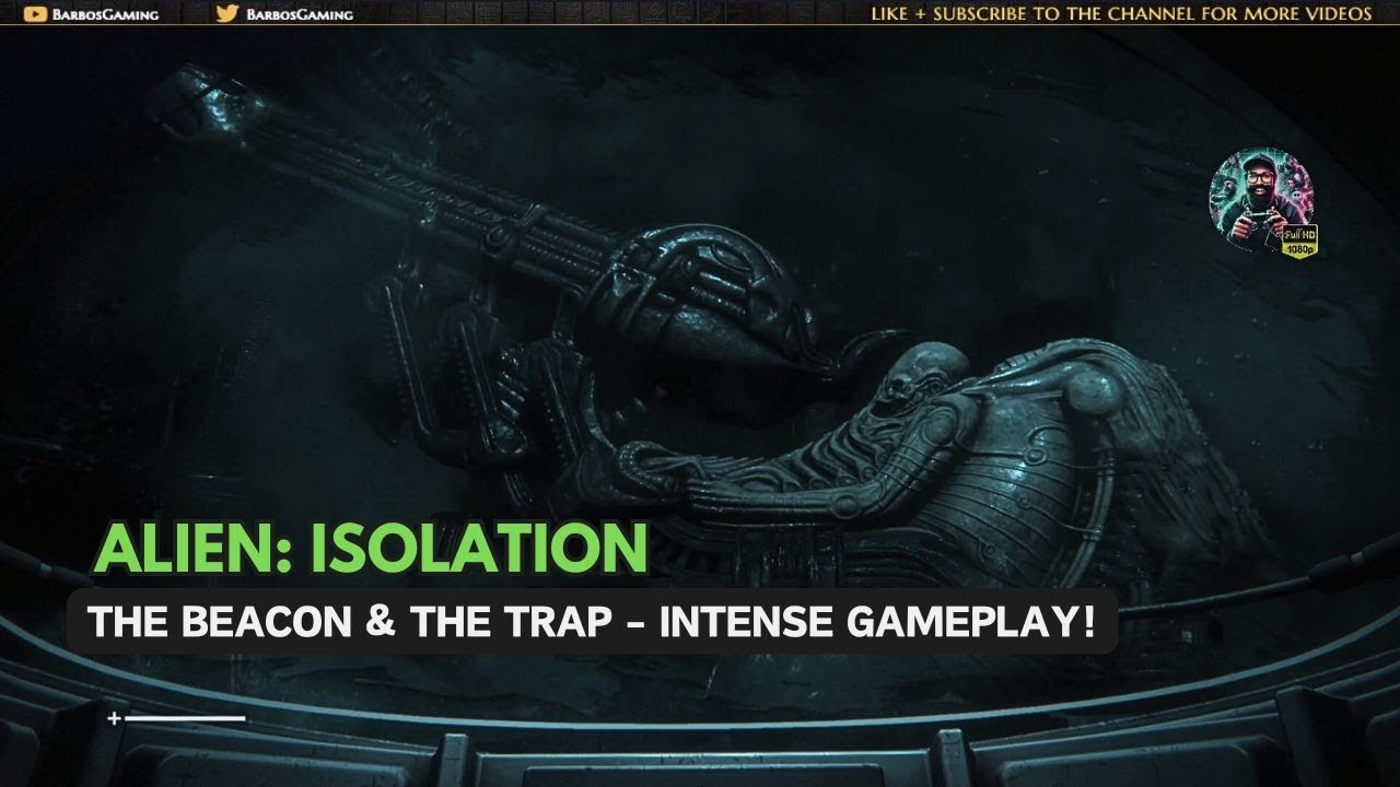 Alien Isolation - Beacon and The Trap - Let's Play #5 - YouTube