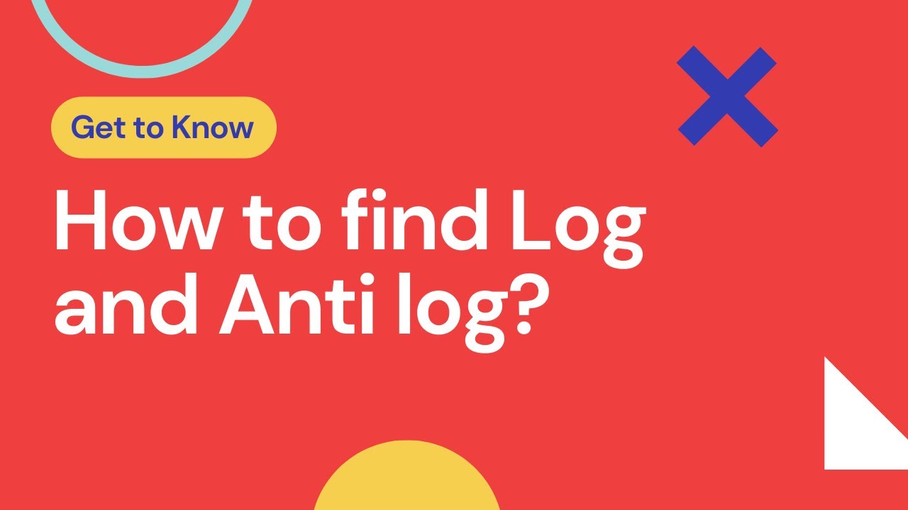 How To See Log Table ArithMath YouTube How To See Log Table ArithMath YouTube