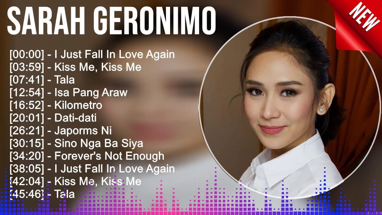 Sarah Geronimo Greatest Hits ~ Best Songs Tagalog Love Songs 80's 90's ...