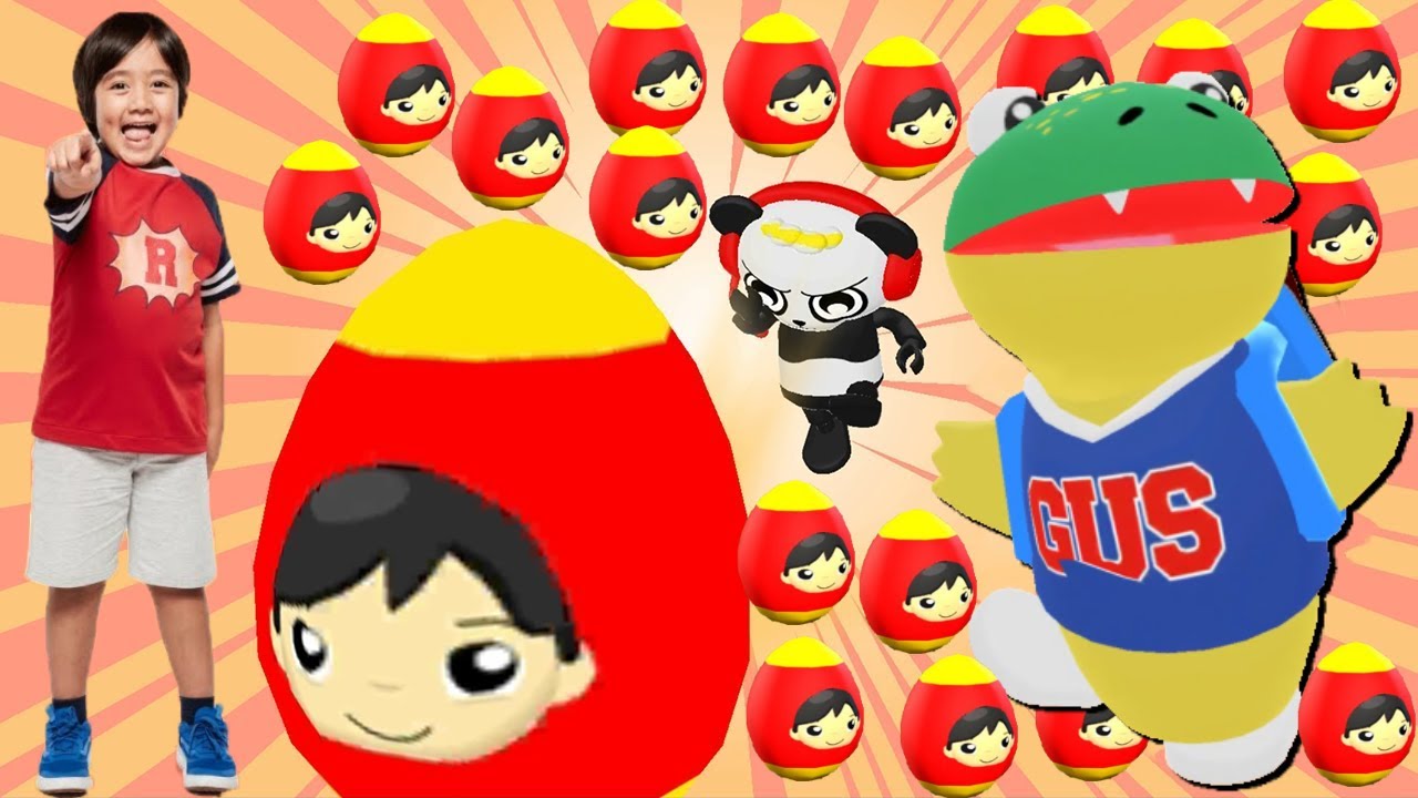 Tag with Ryan - Combo Panda Mystery Surprise Egg All Ryan's World ...