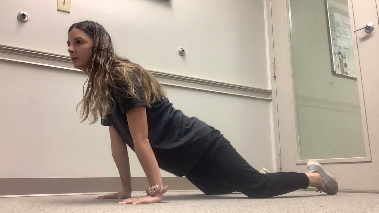 Dynamic warm-up- lumbar mobility - YouTube