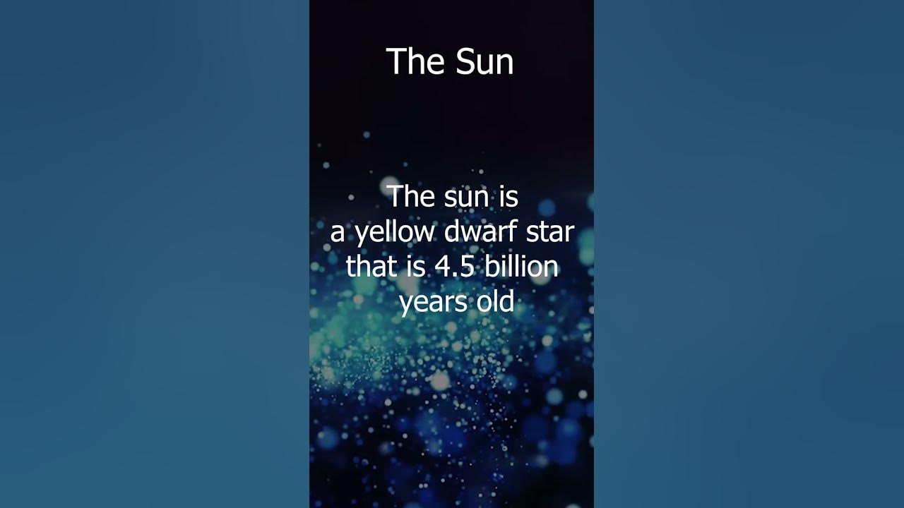 The Sun: A Star in Our Solar System. - YouTube