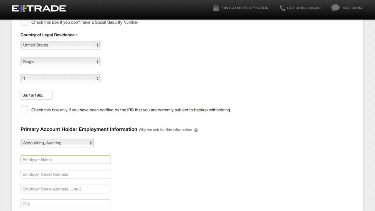 How to open an Etrade (7 mins) updated 5/17/15 - YouTube