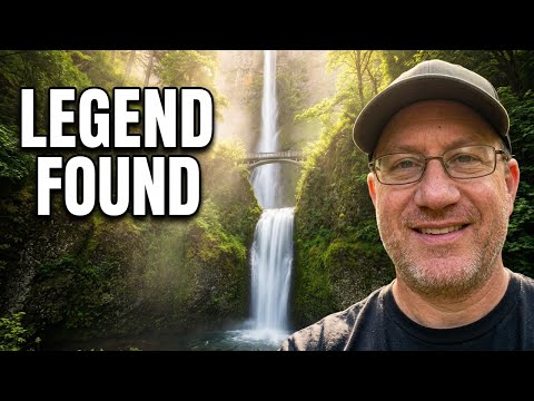 Multnomah Falls in 4K | The Legend Behind This Majestic Cascade