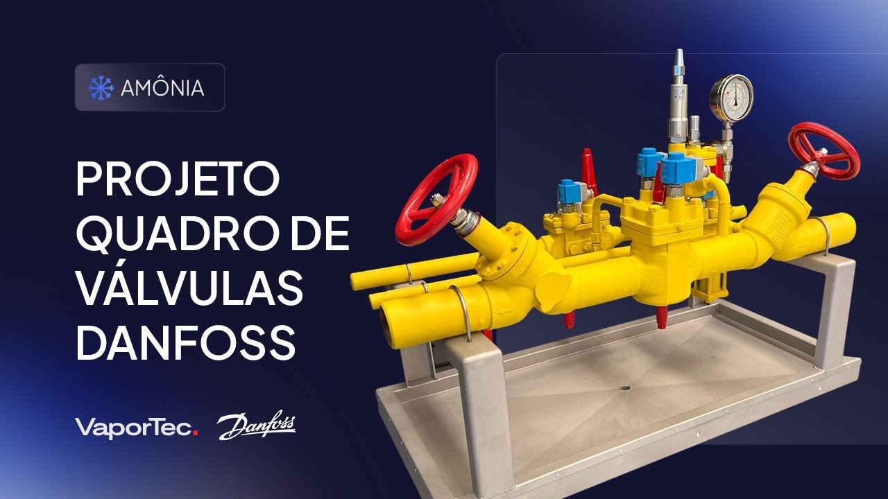 Projeto Quadro Válvulas Danfoss Amônia - YouTube