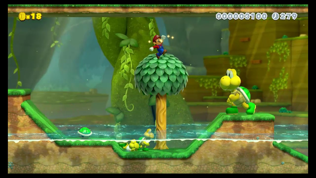Mario Maker 2 - Emerald Shallows - YouTube