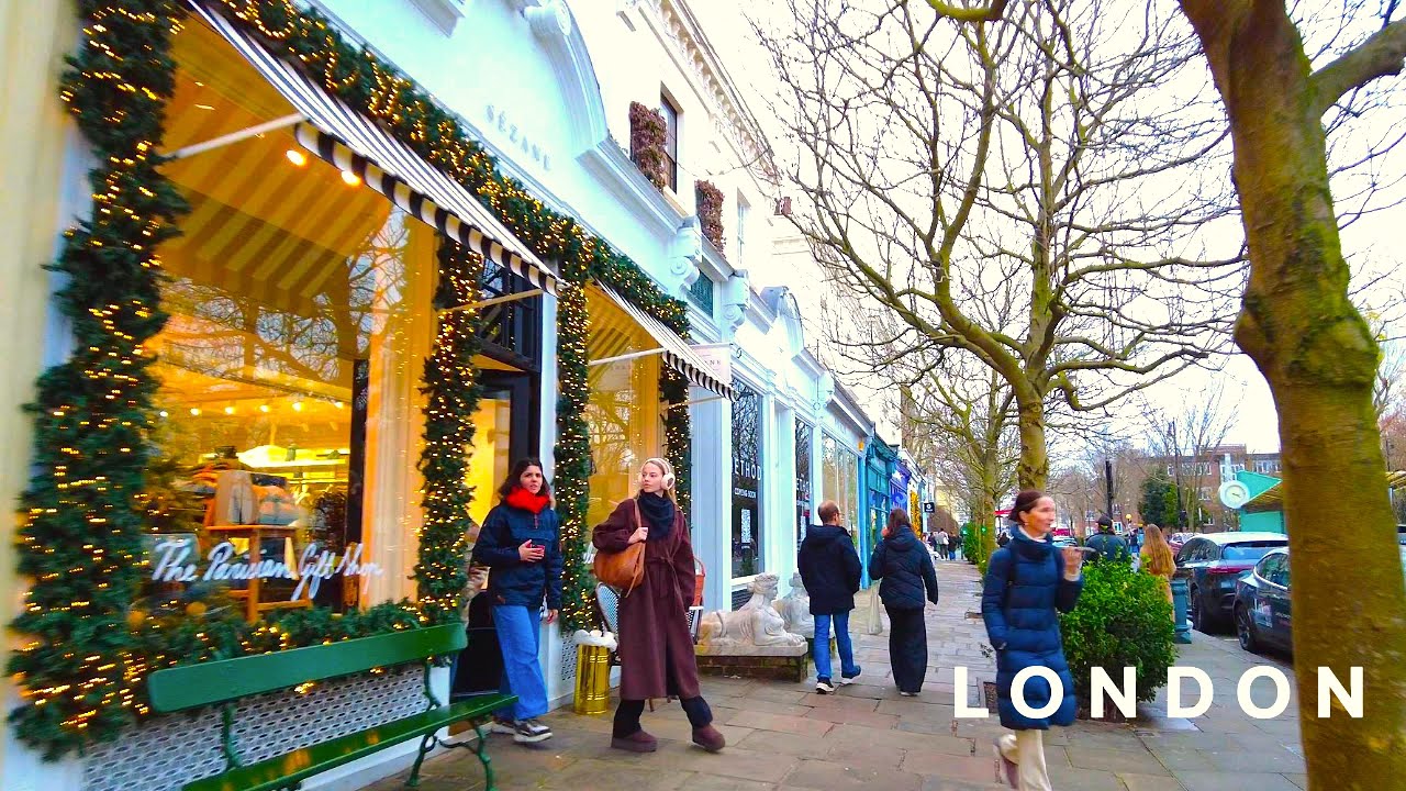 London Walking Tour 4K 🇬🇧 | Queensway to Portobello Road Market ...