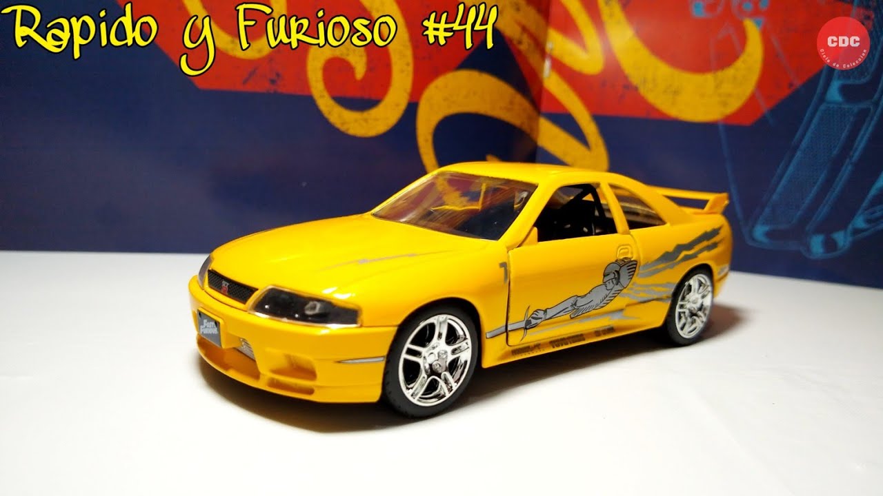 Coleccion Rapido y Furioso N°44- Nissan Skyline GT-R RR33 - YouTube