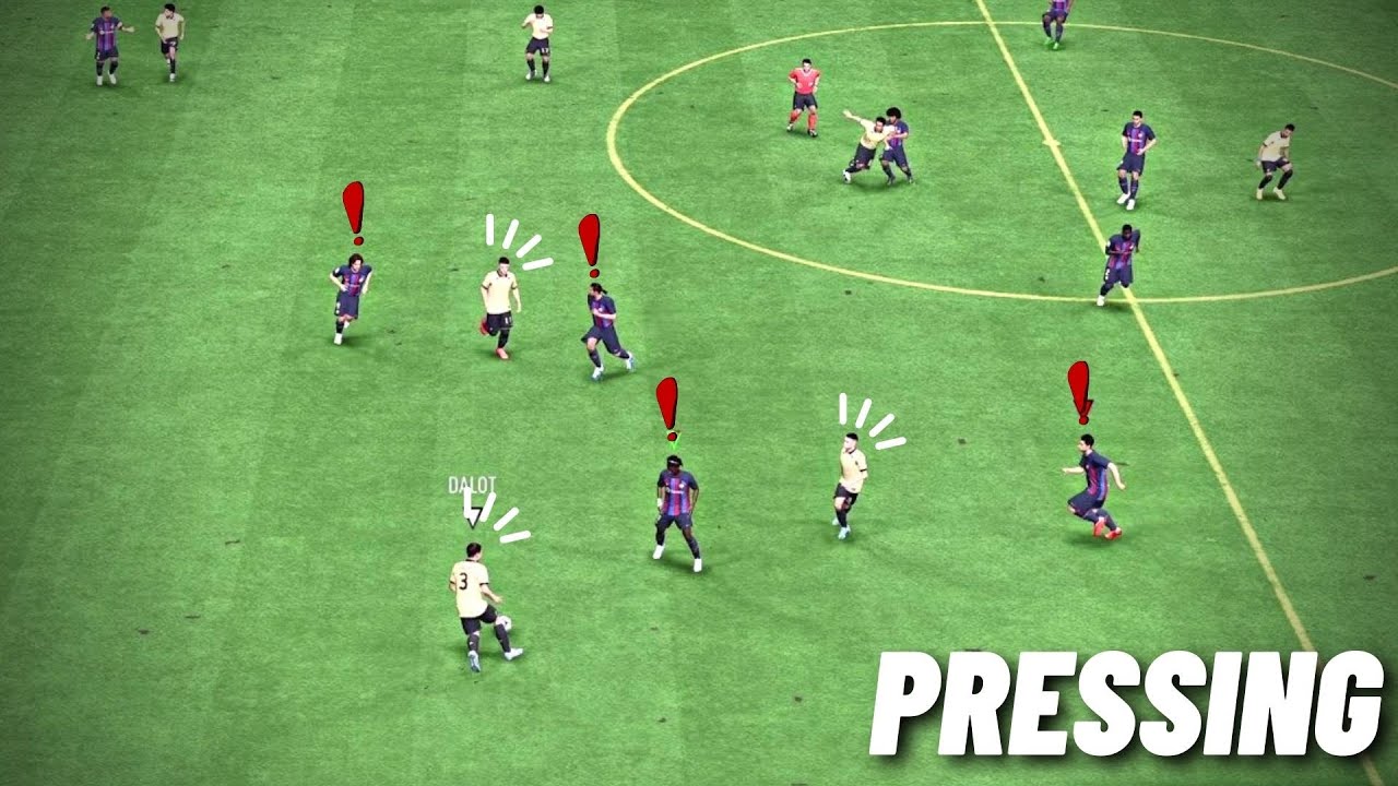 BASIC PRESSING METHODS FIFA 23 ULTIMATE TEAM - YouTube