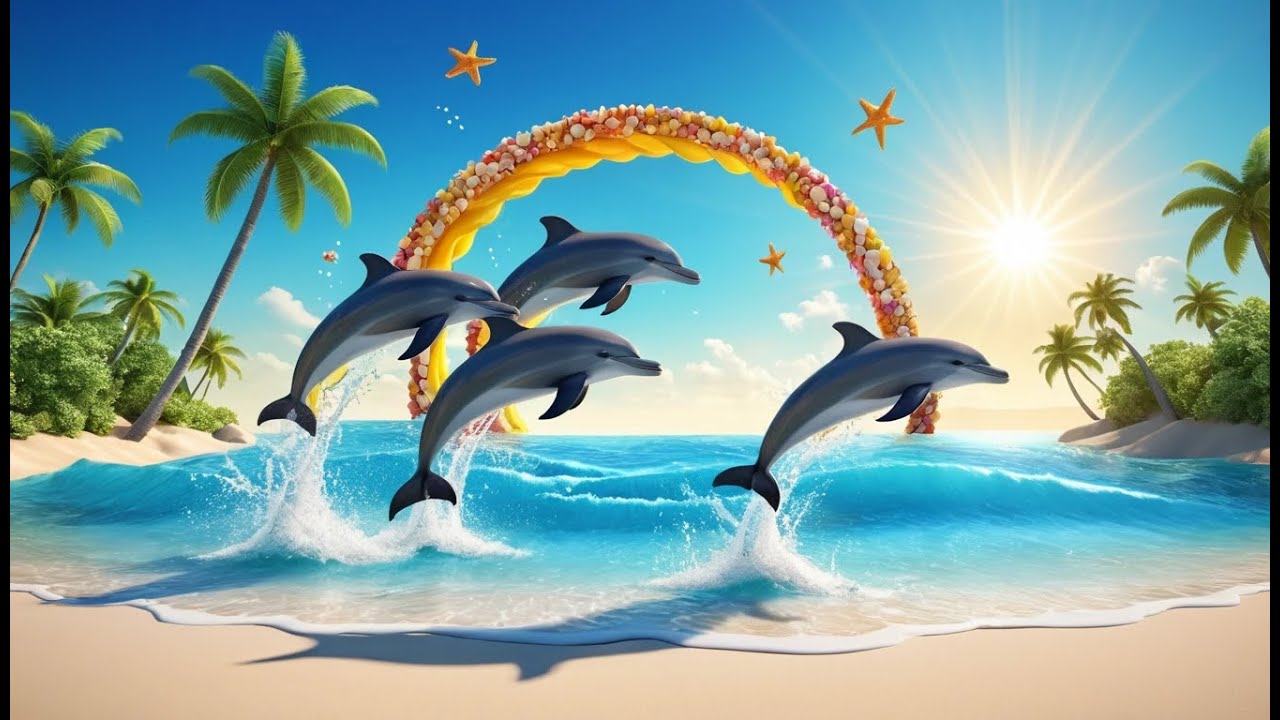 Dolphin Jump Song – How Many Splash? | Fun Ocean Counting Song for Kids ...