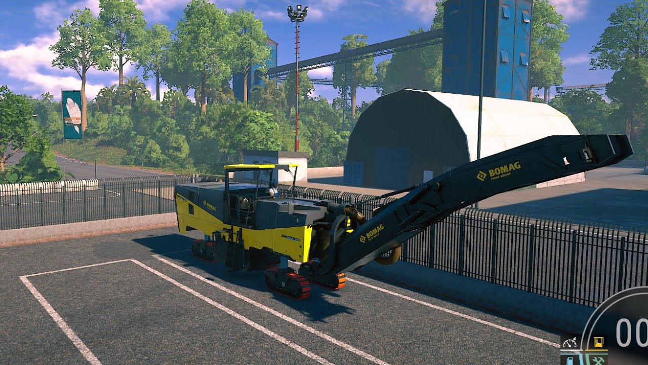 Construction Simulator #1 Asphalt Works - YouTube