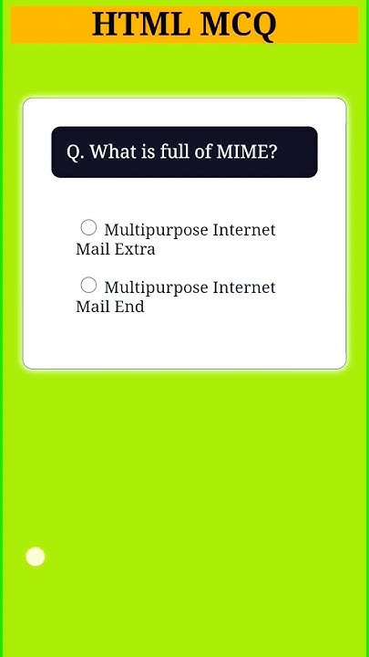Html MCQ questions - YouTube