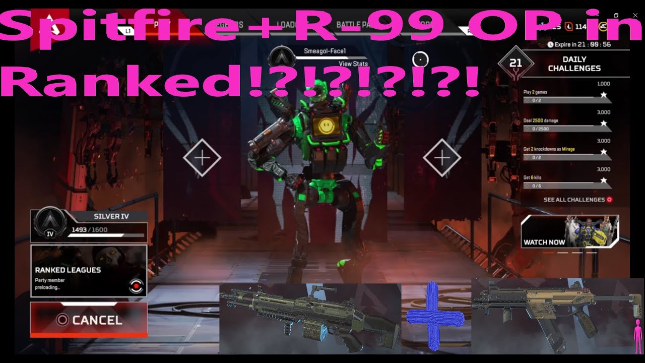 Apex Legends: Ranked-Silver - YouTube