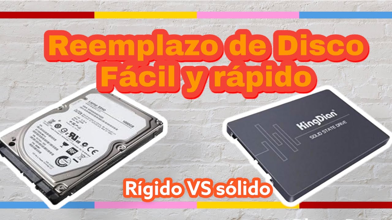 COMO CAMBIAR DISCO RIGIDO POR SOLIDO SSD NOTEBOOK Y ADEMAS INSTALAR ...