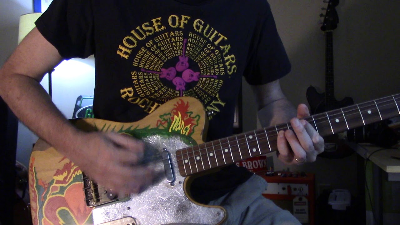 Jimmy Page Telecaster / Communication Breakdown - Led Zeppelin - YouTube