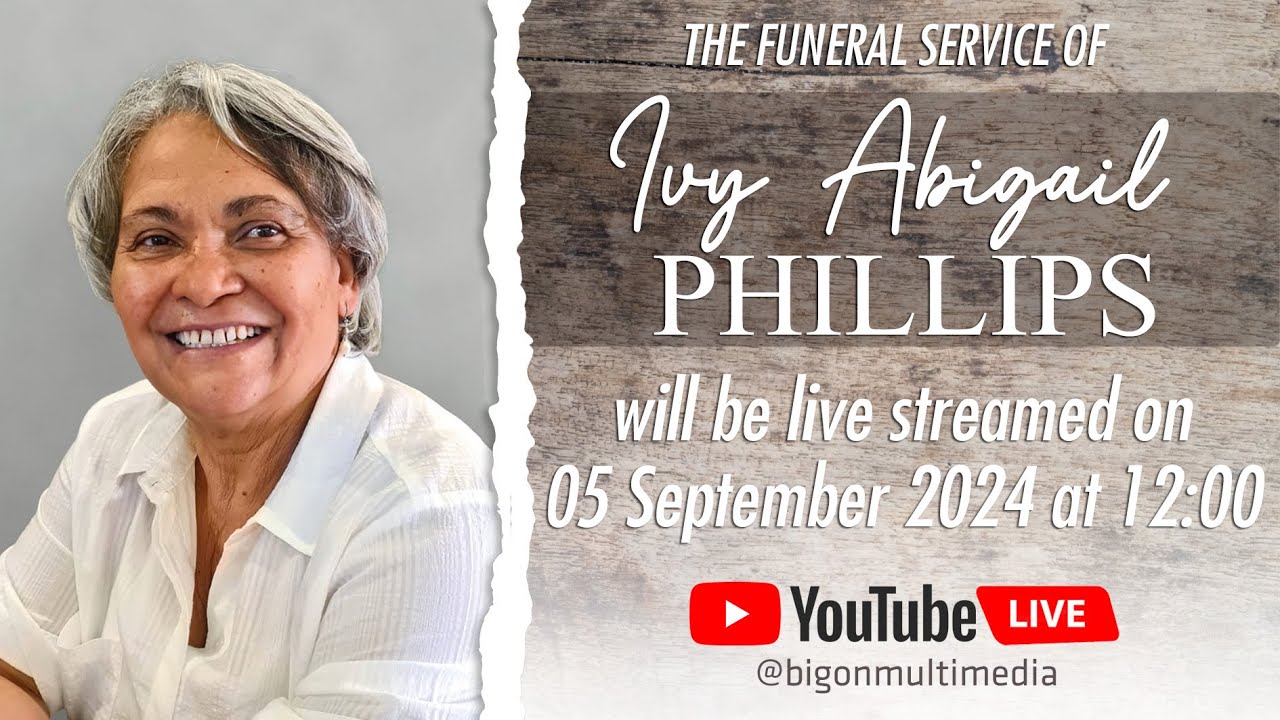 The Funeral Service of Ivy Phillips - YouTube