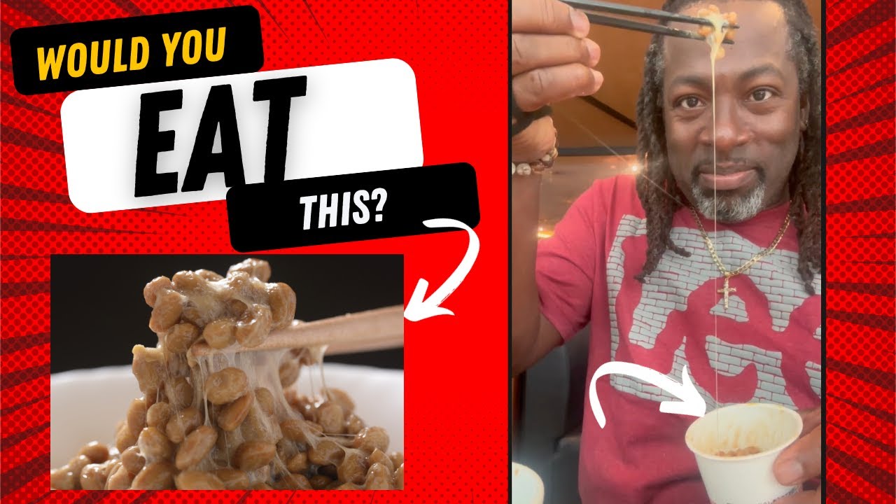Hilarious Natto Taste Test! Watch Me try Nattokinase (Fermented ...