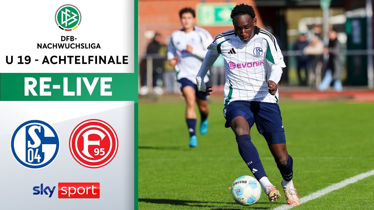 RE-LIVE | FC Schalke 04 U 19 - Fortuna Düsseldorf U 19 | U 19-DFB ...
